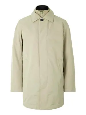 Nn07 Blake 8240 Coated-twill Trench Coat - Neutrals
