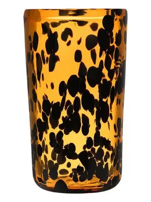Dolce & Gabbana Cylindrical Murano Glass Vase - Multicolor