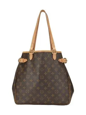LOUIS VUITTON Monogram Batignolles Vertical Tote - Brown