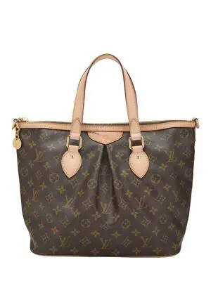 LOUIS VUITTON Monogram Palermo Tote Bag - Brown