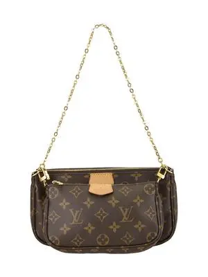 LOUIS VUITTON Louis Vuitton Monogram Multi Pochette Accessoires Brown