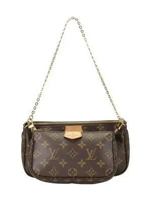 LOUIS VUITTON Monogram Multi Pochette Accessoires - Pink