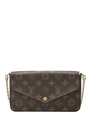 LOUIS VUITTON Monogram Pochette Felicie - Brown