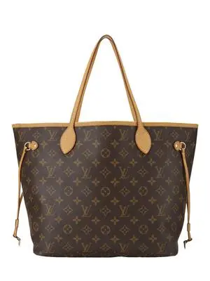 LOUIS VUITTON Monogram Tote Bag - Red