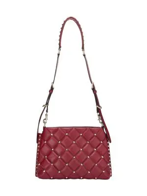 VALENTINO Valentino Garavani Candystud Leather Shoulder Bag