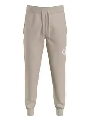 Calvin Klein Logo Drawstring Track Pants - Neutrals