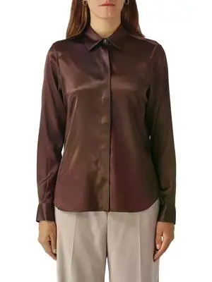 Tagliatore Buttoned Shirt - Brown