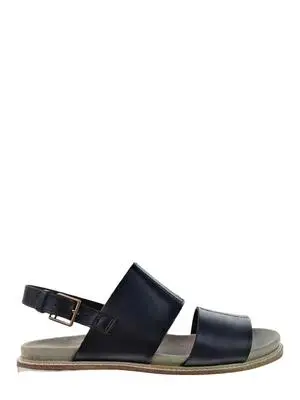 Clarks Corsio Flat Sandals - Black