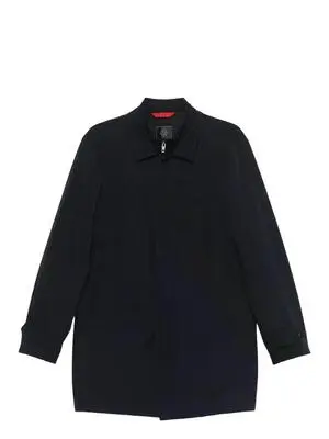 LOW BRAND Zip-fastening Coat - Black