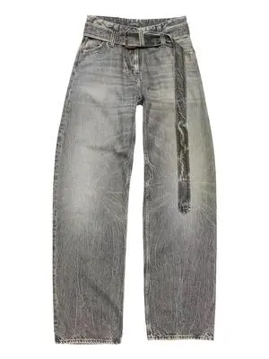 Acne Studios Belted Jeans - Grey