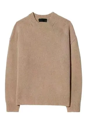 NILI LOTAN Crew-Neck Long-Sleeve Sweater