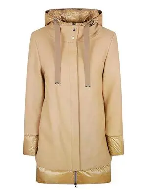 Herno Hooded Jacket - Neutrals