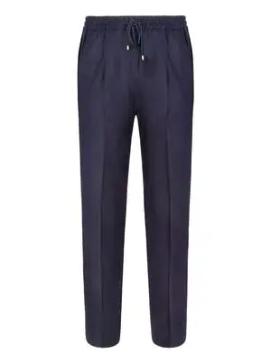 BRIGLIA 1949 Drawstring Trousers - Blue