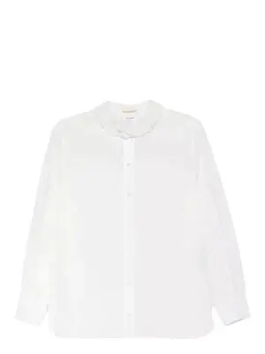 Saint Laurent Lace-collar Shirt - White