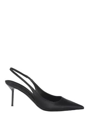 Paris Texas 70mm Slingback Heeled Pumps - Black