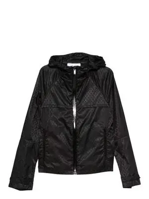 Alexander McQueen Zip-up Hooded Jacket - Black