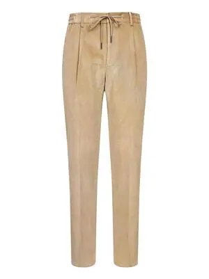 Tagliatore Elasticated Drawstring-waist Trousers - Neutrals