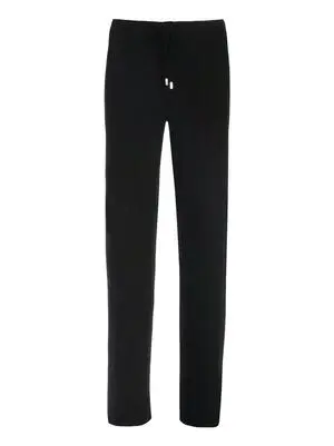 Malo Drawstring Trousers - Black