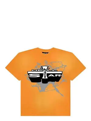 HELLSTAR Emblem T-shirt - Orange