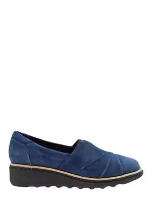 Clarks Sharon Loafers - Blue