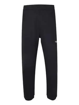 MSGM Fleece Tranck Pants - Black