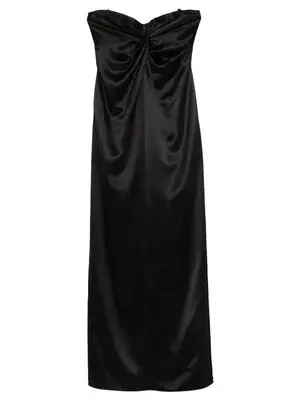 RETROFETE Strapless Twisted Dress