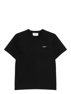 Coperni Logo-print Short-sleeve T-shirt - Black