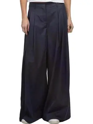 TWP Didi Pleated Trousers - Blue