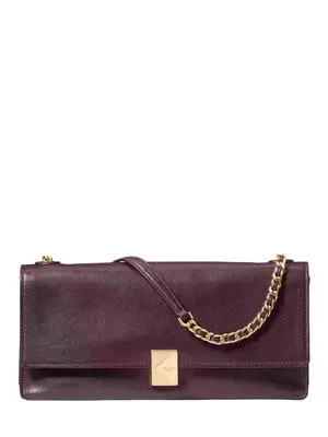 Kate Spade New York Soft Leather Shoulder Bag - Purple