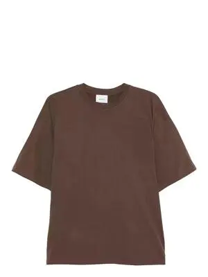 HALFBOY Cotton T-shirt - Brown