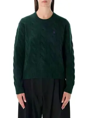 Polo Ralph Lauren Cable Knit Pullover - Green