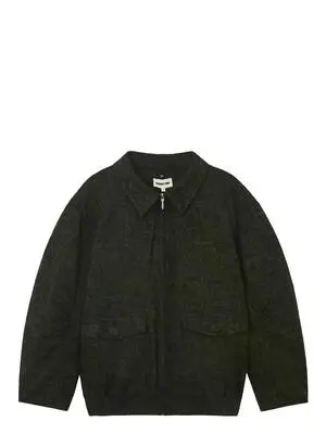 SHUSHU/TONG Button Pocket Jacket - Green
