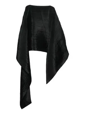 ISSEY MIYAKE Asymmetric Pleated Blouse