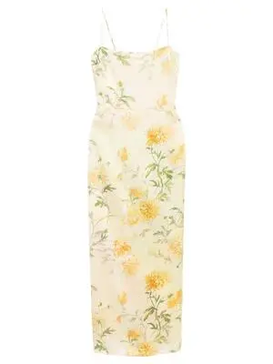 REFORMATION Frankie Floral Print Dress - Hlw