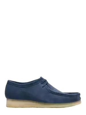 Clarks Lace-up Wallabee Boots - Blue