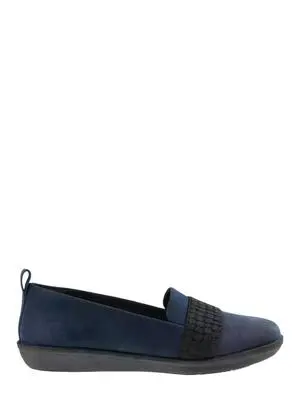 Clarks Ayla Sloane Textured Flat - Blue