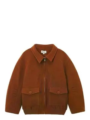SHUSHU/TONG Button Pocket Jacket - Brown