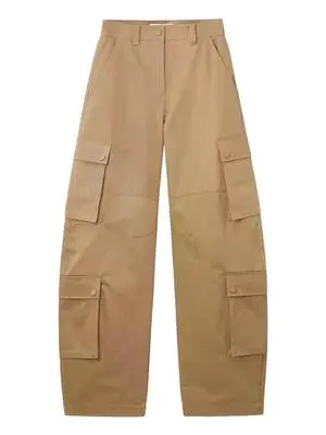 MSGM Cargo Pocket Trousers - Neutrals