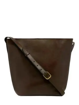 Bally Beckett Leather Shoulder Bag - Brown