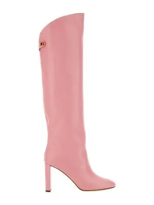 MAISON SKORPIOS Adriana Boots - Pink