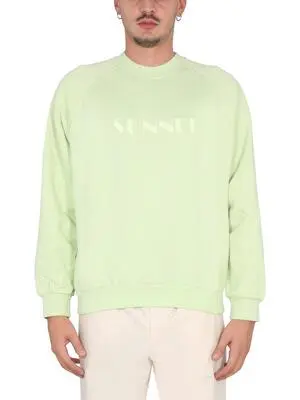 Sunnei Crewneck Sweatshirt - Green
