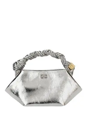 GANNI Mini Bou Bag Silver