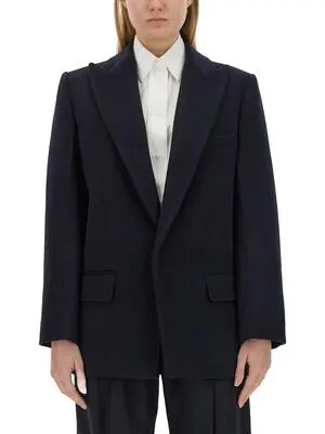 Victoria Beckham Peak Label Jacket - Blue