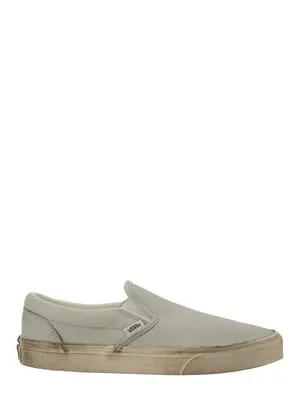 VANS Leather Slip-on Sneaker - White