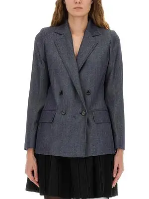 Max Mara Wool Jacket - Blue