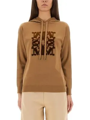 Max Mara Taddeus Hooded Sweater - Beige