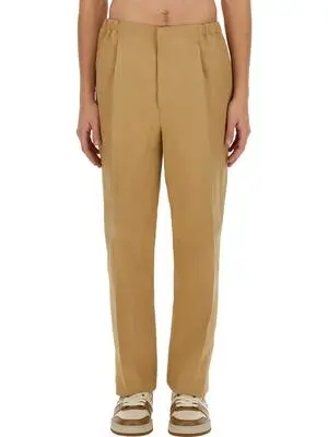 Fendi Canvas Trousers - Brown
