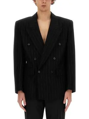 Saint Laurent Oversize Jacket - Black