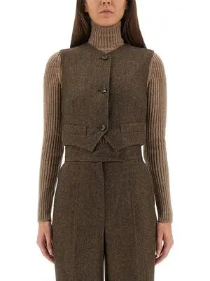 Max Mara Vest - Brown