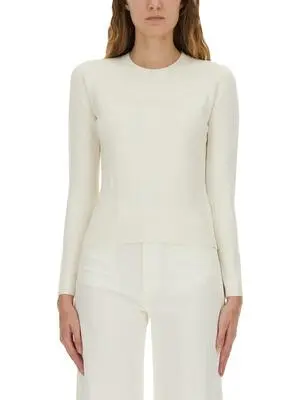 Max Mara Logo Jersey - Ivory